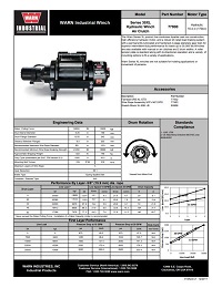 Warn 30XL Hydraulic Recovery Winch